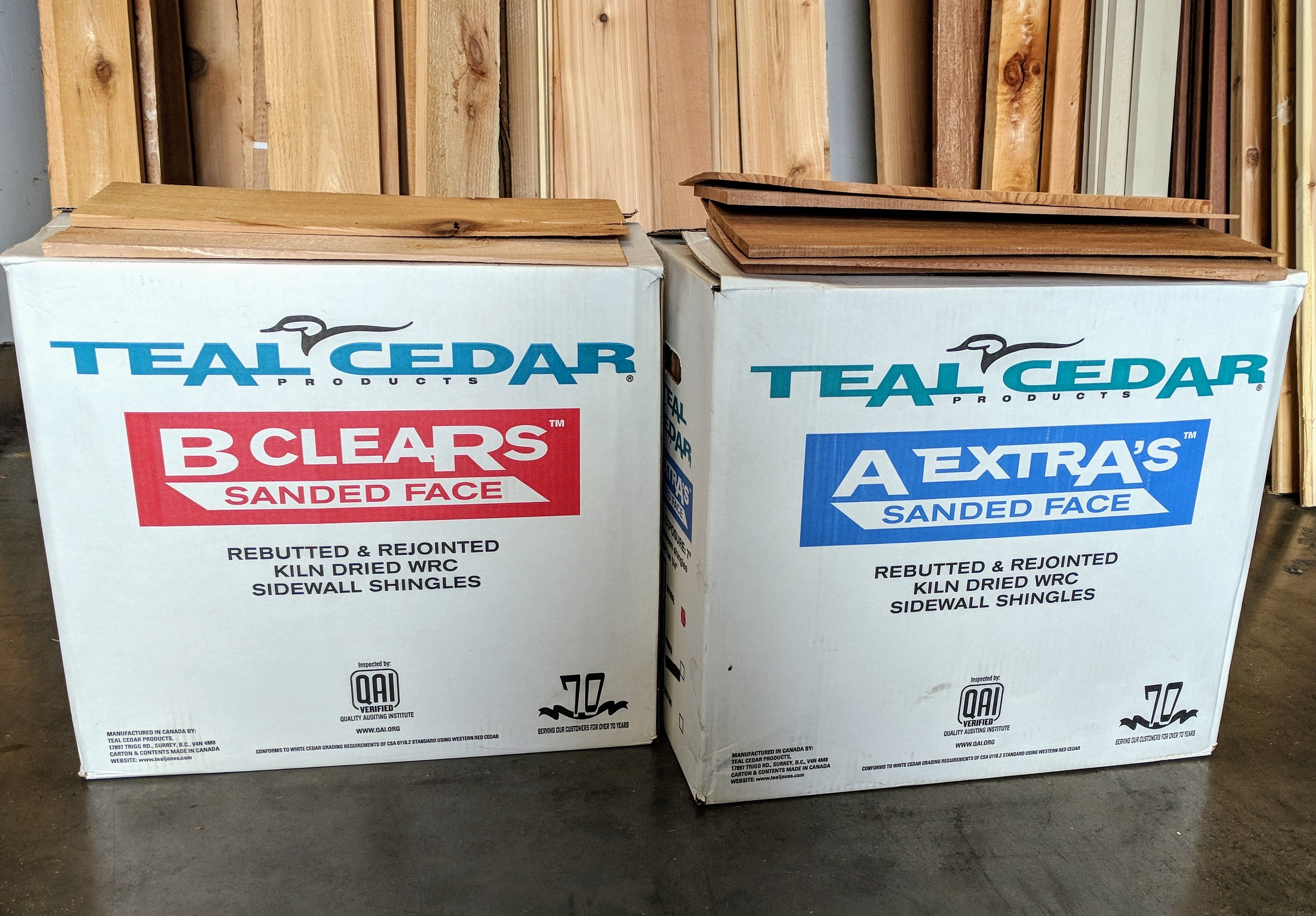 18″ R&R Value Priced Western Red Cedar Sidewall Shingles « Cedar ...